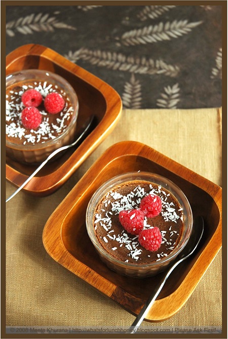 What's For Lunch Honey?: Sweet & Spicy: Chocolate Chile Pots De Crème